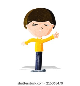 Cartoon Mean Man Stock Vector (Royalty Free) 215363470 | Shutterstock