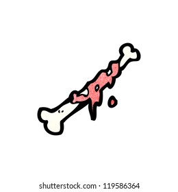 Cartoon Meat On Bone Stock Vector (Royalty Free) 119586364 | Shutterstock
