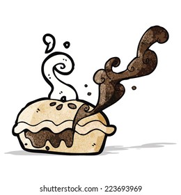 Cartoon Meat Pie Stock Vector (Royalty Free) 223693969 | Shutterstock