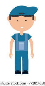 Cartoon Mechanic Man Icon Stock Vector (Royalty Free) 792814858 ...