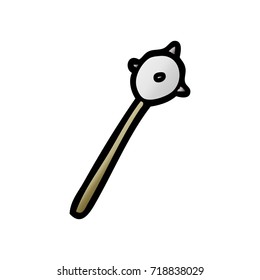 Cartoon Medieval Mace Stock Vector (Royalty Free) 718838029 | Shutterstock