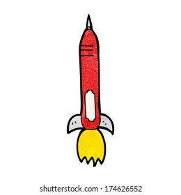 Cartoon Missile Stock Vector (Royalty Free) 174626552 | Shutterstock