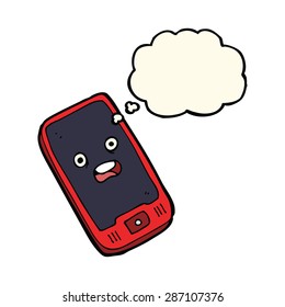 Cartoon Mobile Phone Stock Vector (Royalty Free) 287107376 | Shutterstock