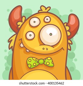 Cartoon Monster Stock Vector (Royalty Free) 400135462 | Shutterstock