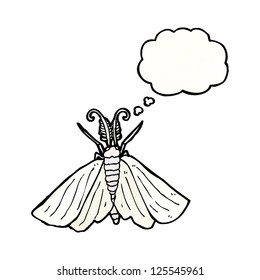 Cartoon Moth Stock Vector (Royalty Free) 125545961 | Shutterstock