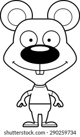 Cartoon Mouse Smiling Stock Vector (Royalty Free) 290259734 | Shutterstock