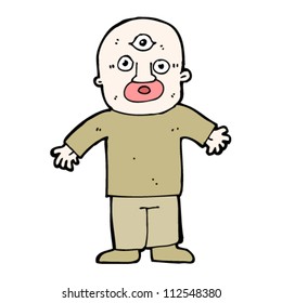 mutante de dibujos animados: vector de stock (libre de regalías ...