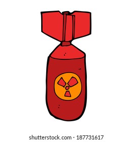 Cartoon Nuclear Bomb Stock Vector (Royalty Free) 187731617 | Shutterstock