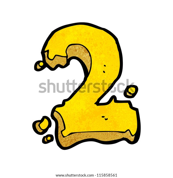 Cartoon Number 2 Stock Vector (Royalty Free) 115858561 | Shutterstock