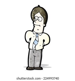 Cartoon Office Man Stock Vector (Royalty Free) 224993740 | Shutterstock