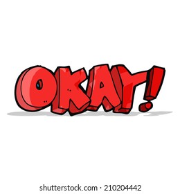 Cartoon Okay Sign Stock Vector (Royalty Free) 190229099
