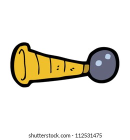 Cartoon Old Horn Stock Vector (Royalty Free) 112531475 | Shutterstock