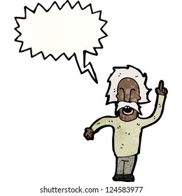 Cartoon Old Man Idea Stock Vector (Royalty Free) 124583977 | Shutterstock