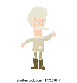 Cartoon Old Man Poor Clothes Stock Vector (Royalty Free) 177109847 ...