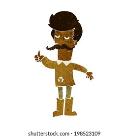 Cartoon Old Man Poor Clothes Stock Vector (Royalty Free) 198523109 ...
