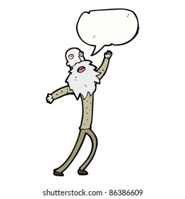 Cartoon Old Man Singing: เวกเตอร์สต็อก (ปลอดค่าลิขสิทธิ์) 86386609 ...