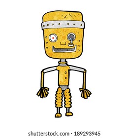 Cartoon Old Robot Stock Vector (Royalty Free) 189293945 | Shutterstock