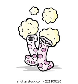 Cartoon Old Socks Stock Vector (Royalty Free) 221100226 | Shutterstock