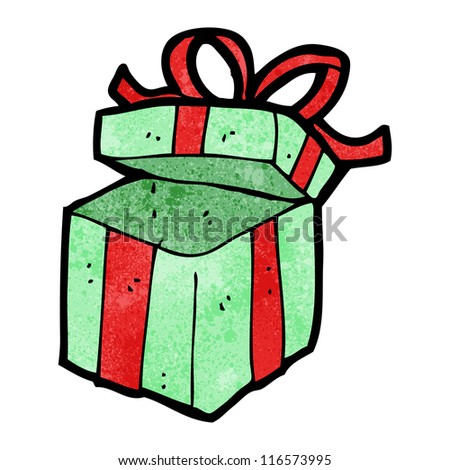 Cartoon Open Gift Stock Vector (Royalty Free) 116573995 - Shutterstock