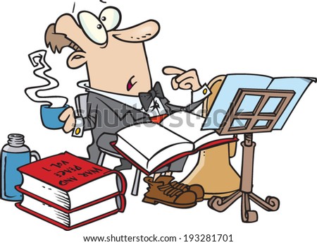 Cartoon Orchestra Man Slacking Off Stock Vector (Royalty Free ...