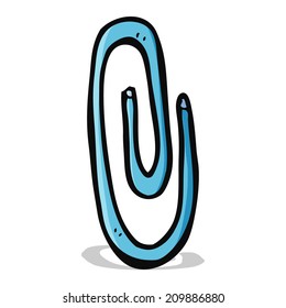 Cartoon Paper Clip Stock Vector (Royalty Free) 209886880 | Shutterstock