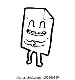 Cartoon Note Paper Stock Illustration 113408434 | Shutterstock