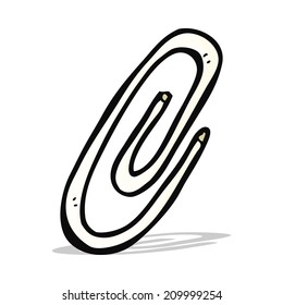 Cartoon Paperclip Stock Vector (Royalty Free) 209999254 | Shutterstock
