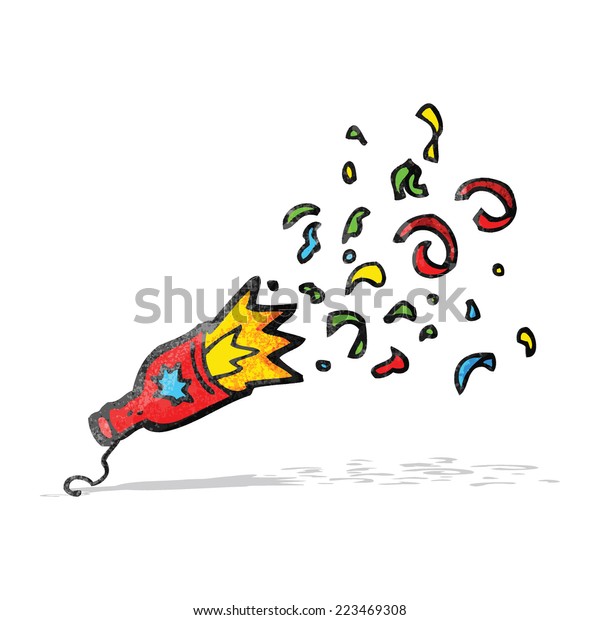 Cartoon Party Popper Stock Vector (Royalty Free) 223469308 | Shutterstock