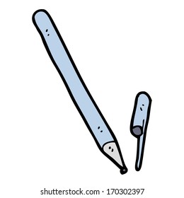 Cartoon Pen Stock Vector (Royalty Free) 209999227