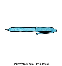 Cartoon Pen Stock Vector (Royalty Free) 198046073 | Shutterstock