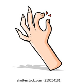 Cartoon Perfect Hand Gesture Stock Vector (Royalty Free) 210234181