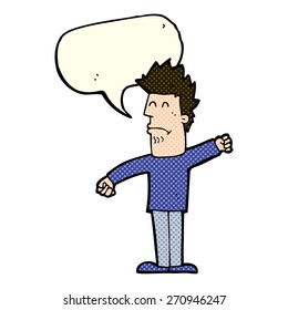 Cartoon Person Speech Bubble Stock Vector (Royalty Free) 270946247 ...