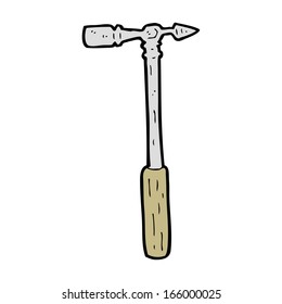 Cartoon Pin Hammer Stock Vector (Royalty Free) 166000025 | Shutterstock