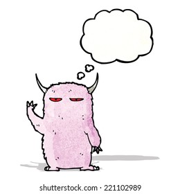 Cartoon Pink Monster Stock Vector (Royalty Free) 221102989 | Shutterstock