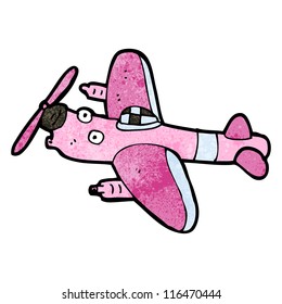 Cartoon Pink Plane Stock Vector (Royalty Free) 116470444 | Shutterstock