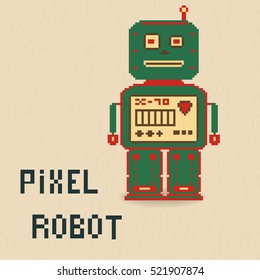 Zombie Monster Pixel Art Style Vector Stock Vector (Royalty Free ...