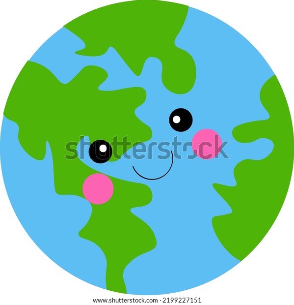 Cartoon Planet Vector Full Color Planet Stock Vector (Royalty Free ...