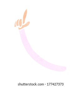 Cartoon Pointing Arm Stock Vector (Royalty Free) 177427373 | Shutterstock
