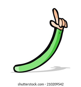 Cartoon Pointing Arm Stock Vector (Royalty Free) 210209542 | Shutterstock