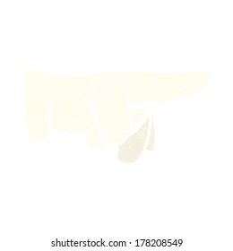 Cartoon Pointing White Glove Stock Vector (Royalty Free) 178208549 ...