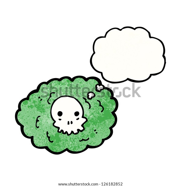 Cartoon Poison Gas Cloud Stock Vector (Royalty Free) 126182852