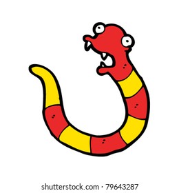 Cartoon Poisonous Snake Stock Vector (Royalty Free) 79643287 | Shutterstock