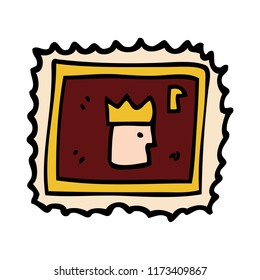Cartoon Postage Stamp Stock Vector (Royalty Free) 1173409867 | Shutterstock