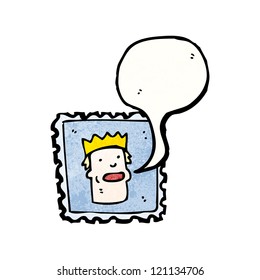 Cartoon Postage Stamp Stock Vector (Royalty Free) 121134706