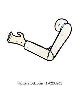 Cartoon Prosthetic Arm Stock Vector (Royalty Free) 190238261 | Shutterstock
