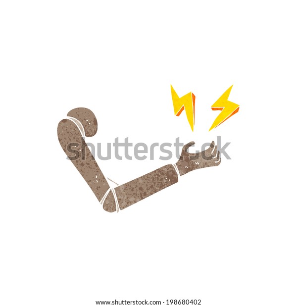 Cartoon Prosthetic Arm Stock Vector (Royalty Free) 198680402 | Shutterstock