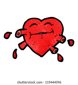Cartoon Pumping Heart 库存矢量图（免版税）119444596 | Shutterstock