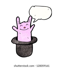 Cartoon Rabbit Hat Stock Vector (Royalty Free) 120059161 | Shutterstock
