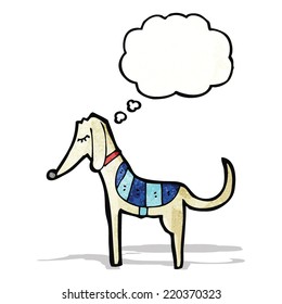 Cartoon Racing Dog Stock Vector (Royalty Free) 220370323 | Shutterstock