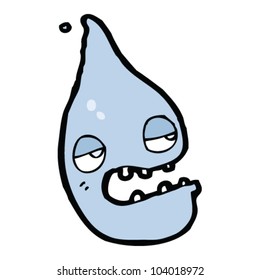 Cartoon Rain Drop Stock Vector (Royalty Free) 104018972 | Shutterstock